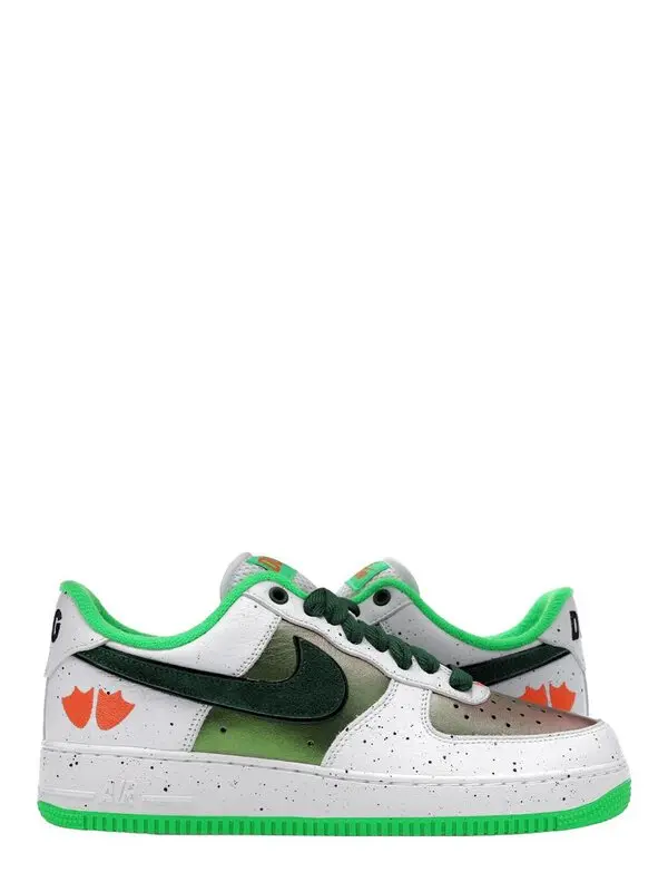 Nike Air Force 1 Low Ducks Of A Feather University Of Oregon - White/gorge Green/green Spark