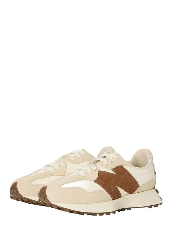 NEW BALANCE 327 Suedein Sneakers - Beige/brown