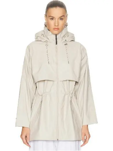 Varley Alyssa Rain Jacket - Silver Lining