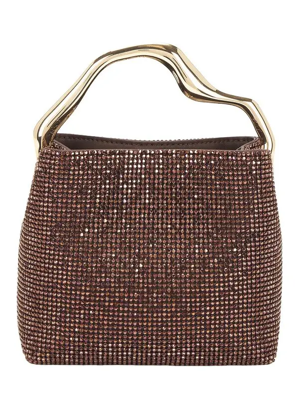 Cult Gaia Solene Mini Top Handle Bag - Java