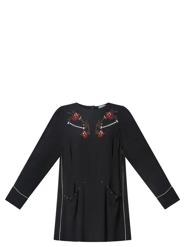 Isabel Marant Youma Mini Dress - Black