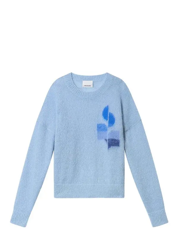 Isabel Marant Drany Sweater - Light Blue