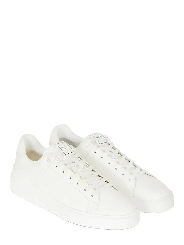 Balmain B-court Sneakers - White