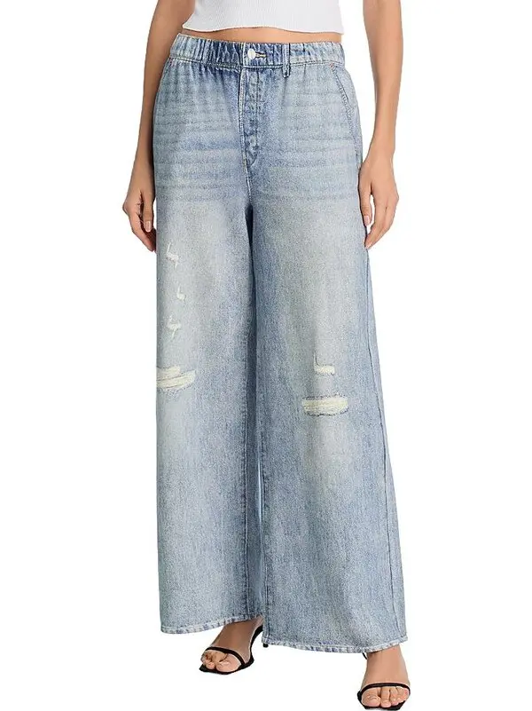 Blanknyc Wide-leg Denim Pants - Deep Dive