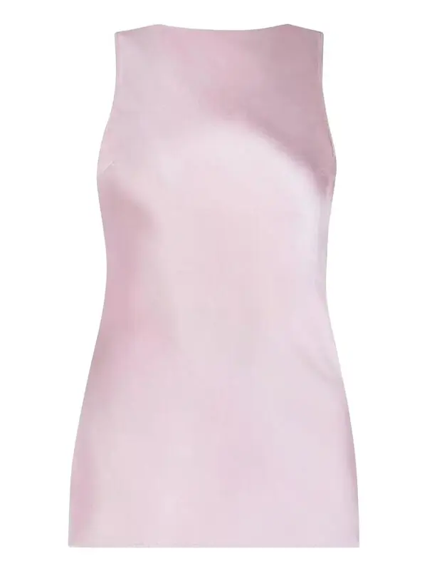 Nina Ricci Draped Halterneck Blouse - Pink