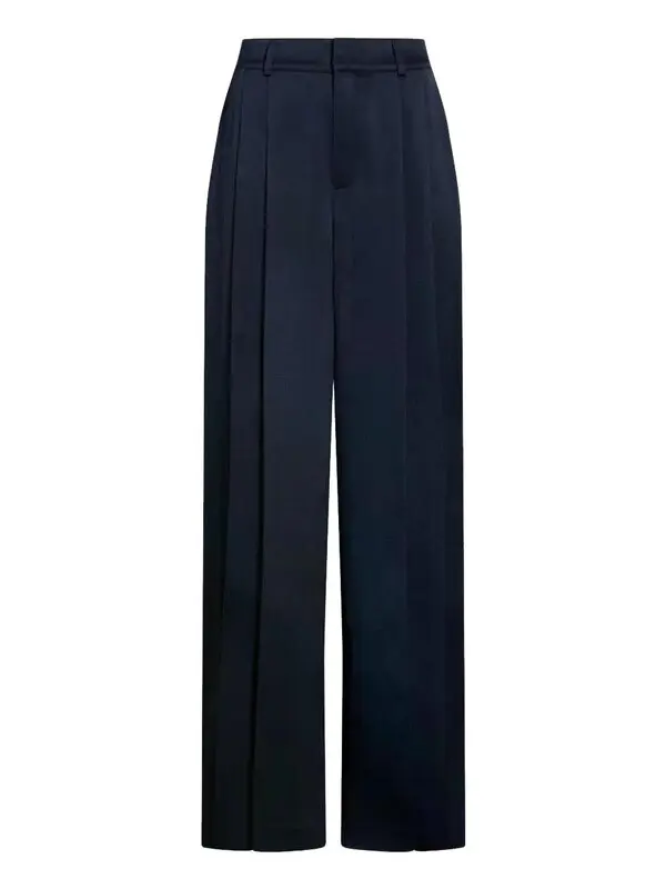 Cinq À Sept Marne Pleated Trousers - Blue