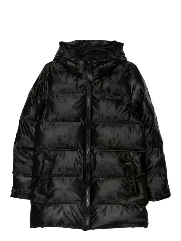 Rains Alta Puffer Jacket - Black