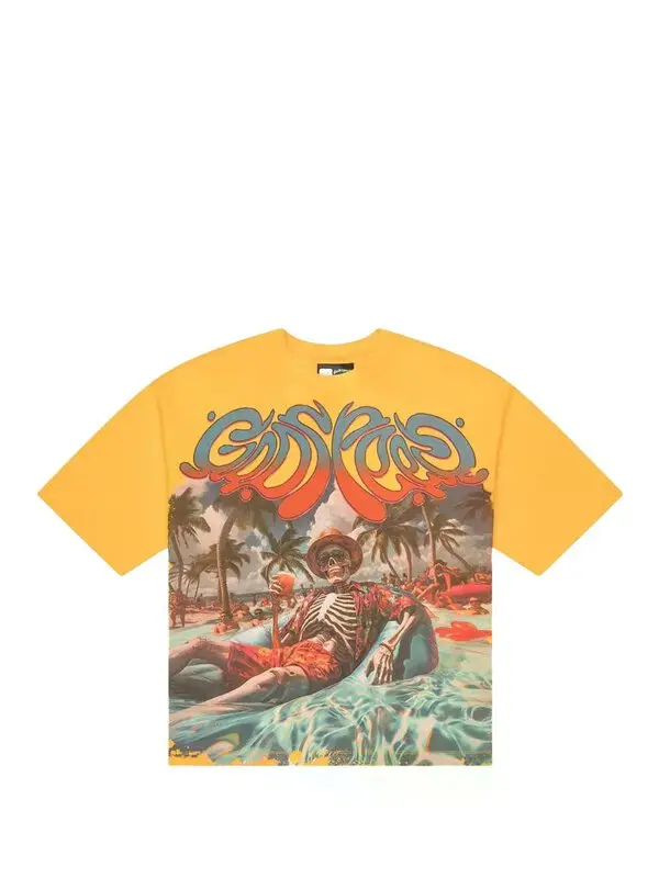 STADIUM GOODS® Pool Party Graphic-print T-shirt - Yellow