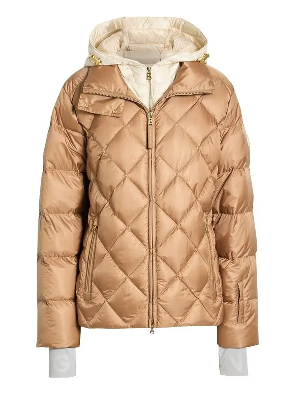 Bogner Carlie Quilted Down Ski Jacket - Sand