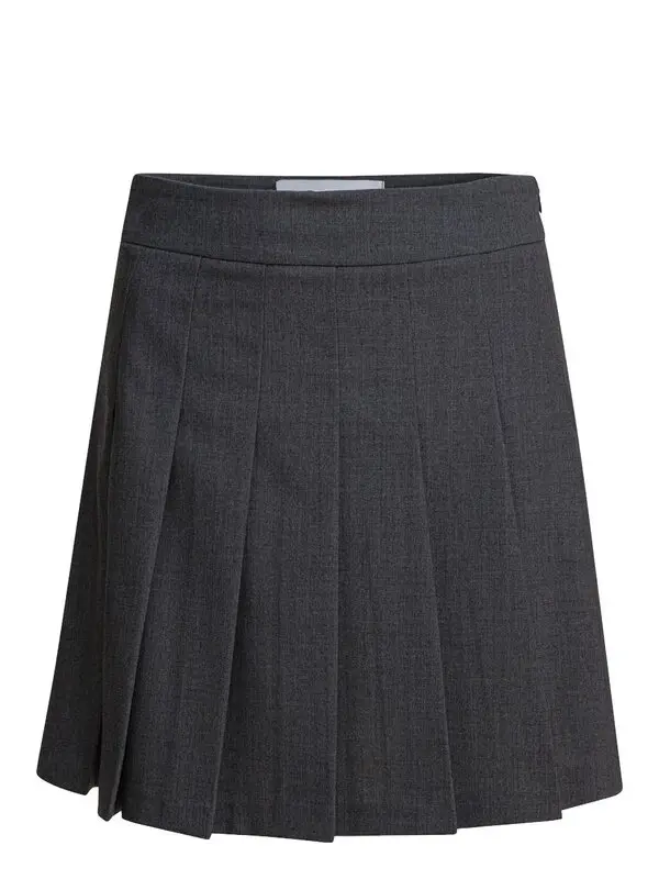 SEMPER Pleated Miniskirt - Grey