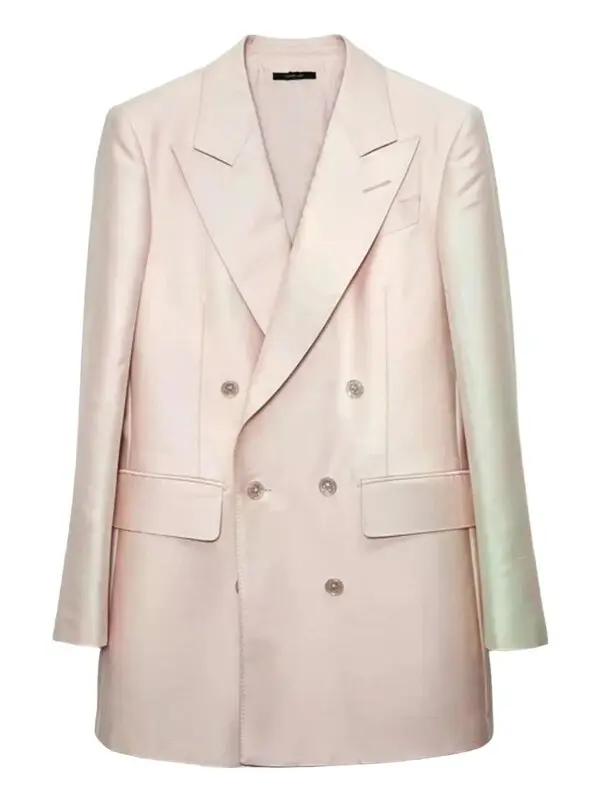 TOM FORD Double-breasted Blazer - Pink