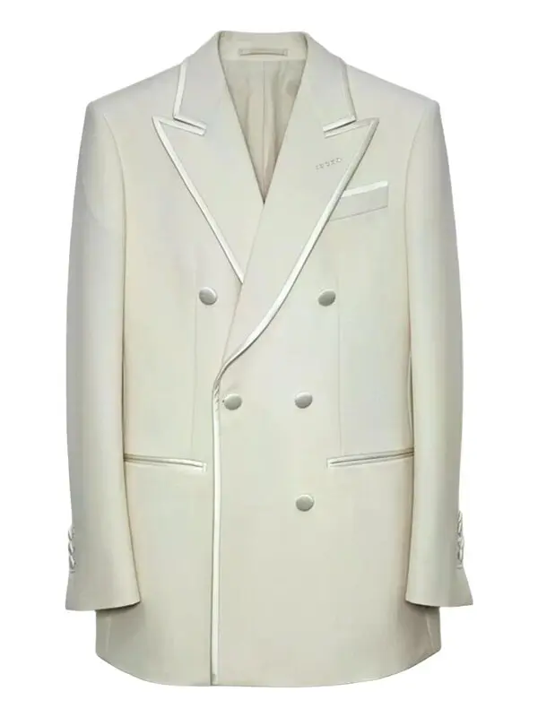 TOM FORD Double-breasted Blazer - White