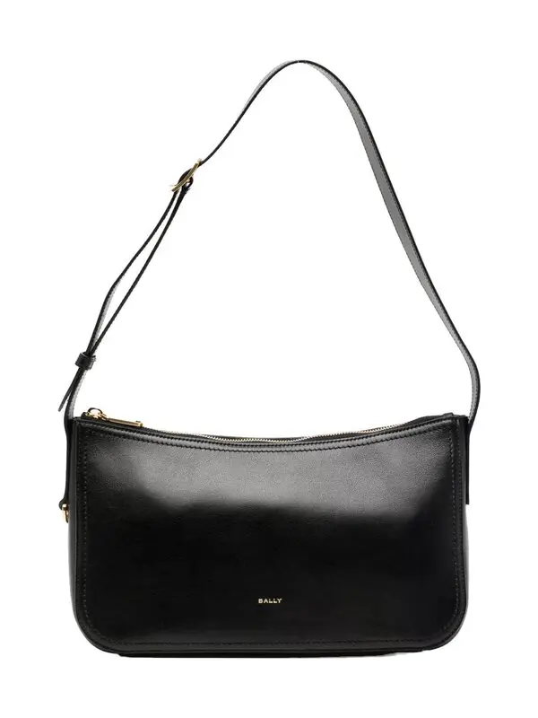 Bally Logo Shoulder Bag - Black