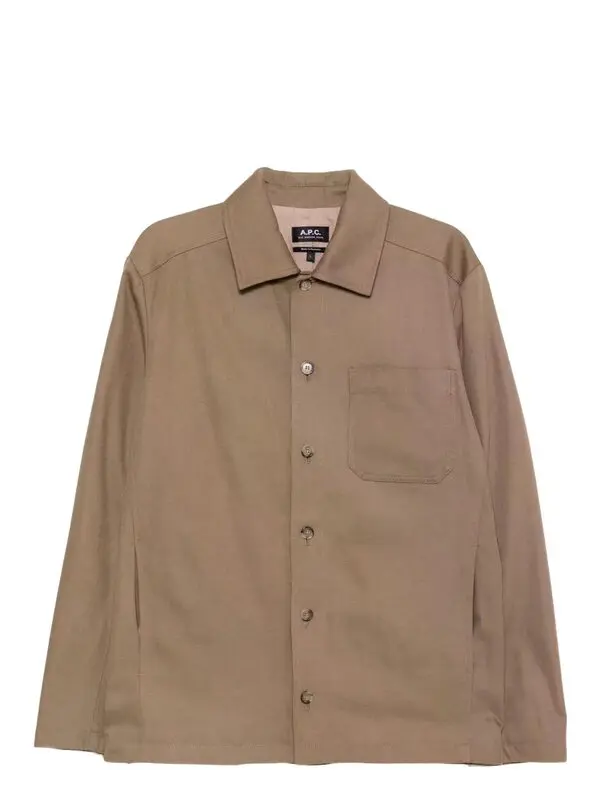 A.p.c. Jeffray Jacket - Brown
