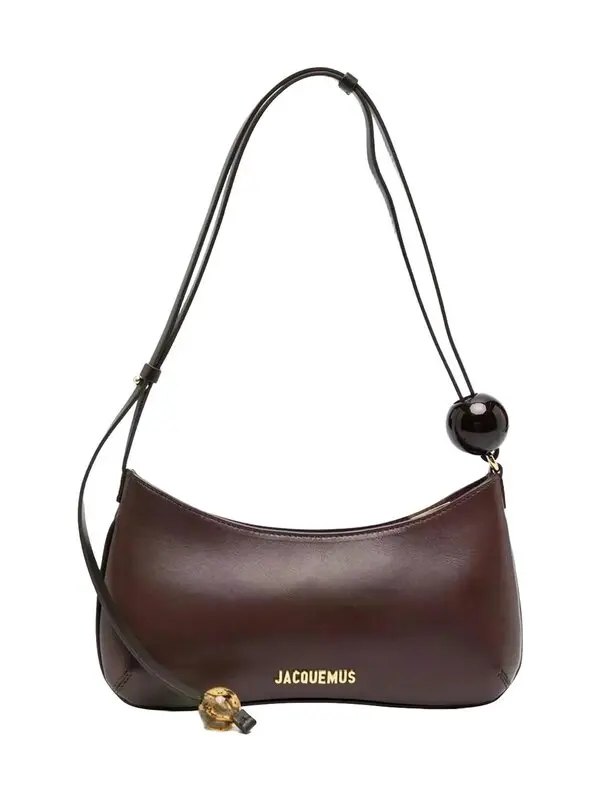 Jacquemus Le Bisou Perle Shoulder Bag - Brown