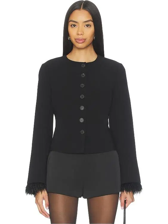 L'academie Marianna Eirah Jacket - Black