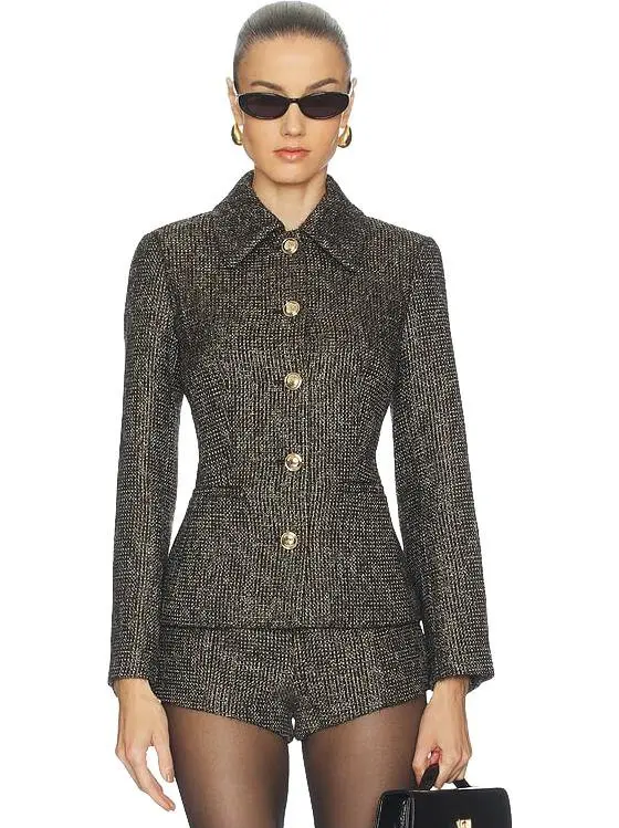 L'academie Marianna Rita Jacket - Black Multi