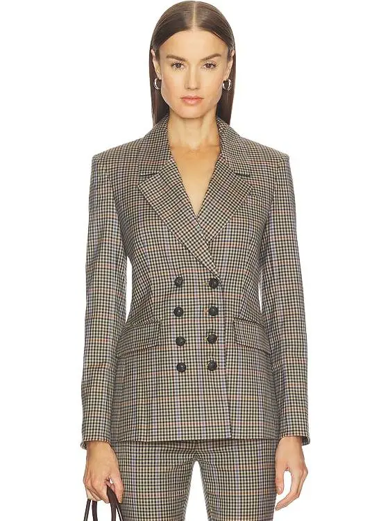 Veronica Beard Claude Dickey Jacket - Russet Multi