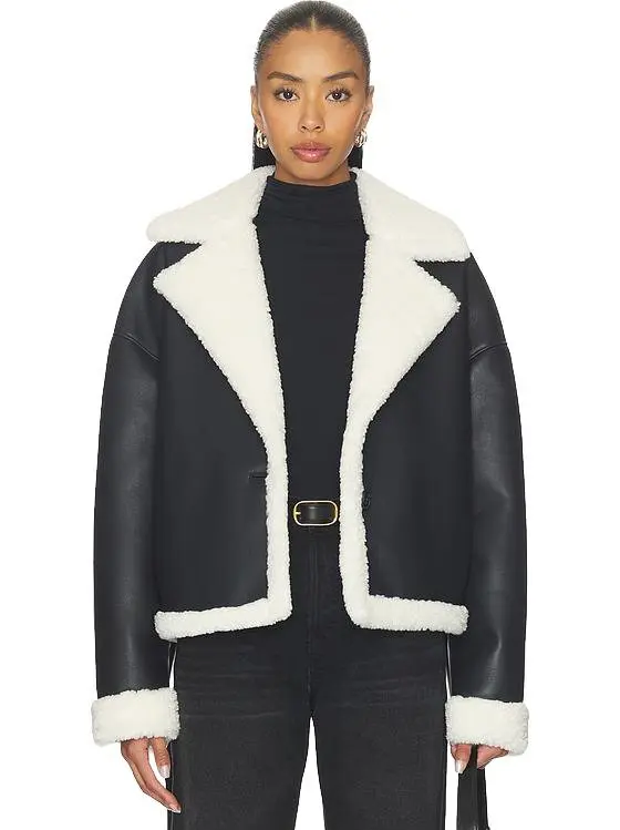 L'academie Marianna Oli Jacket - Black & Ivory