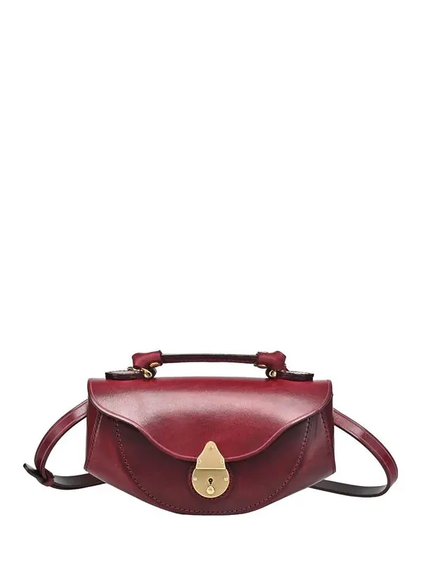 OLD TREND Azalea Geometric Crossbody - Maroon