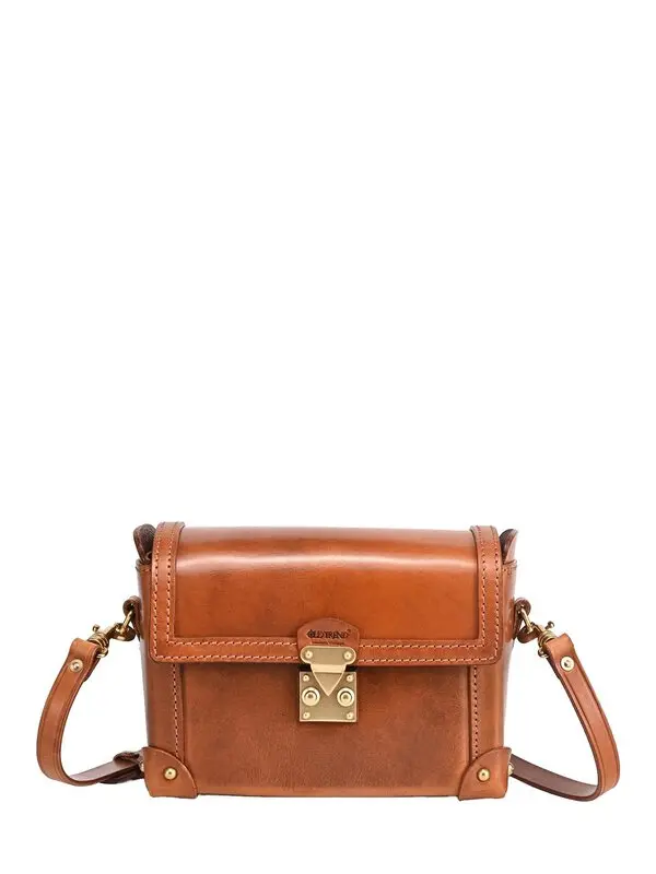 OLD TREND Azalea Leather Crossbody - Caramel