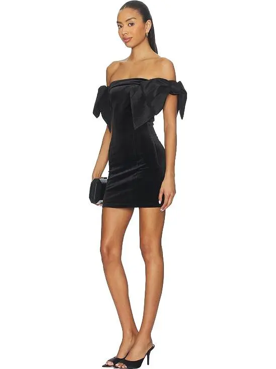 MORE TO COME Skylar Mini Dress - Black