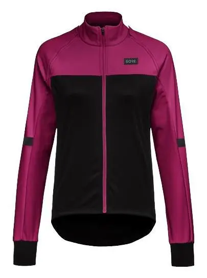 GOREWEAR Phantom Cycling Jacket - Black/process Purple