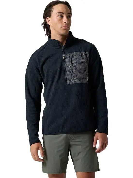 BACKCOUNTRY Wander Sweater Fleece 1/2-zip - Black