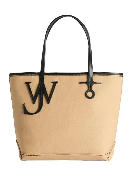 JW Anderson Small Anchor Tote - Beige/black