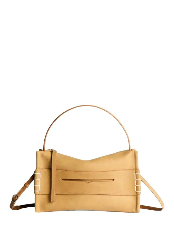 JW Anderson Small Loafer Leather Handbag - Gold