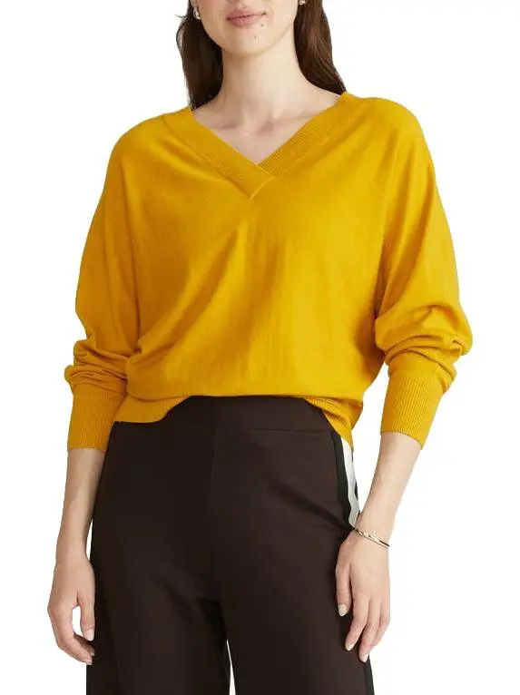 Universal Standard Savvy Sweater - Mustard