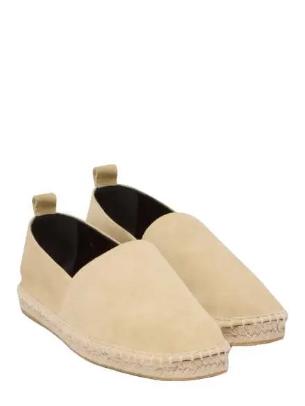 Balmain Suede Espadrilles - Beige