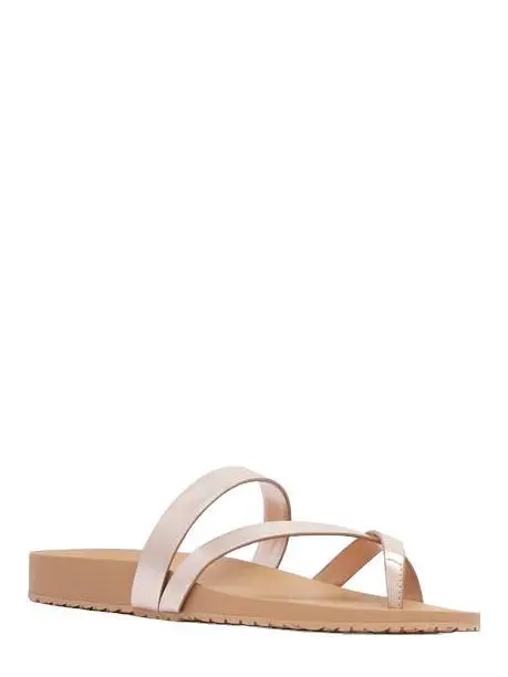 FRANKIE4 Isla Toe Loop Sandal - Rose Gold