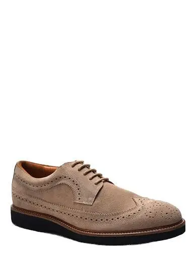 A. VEER Ellis Wingtip Oxford - Beige Suede