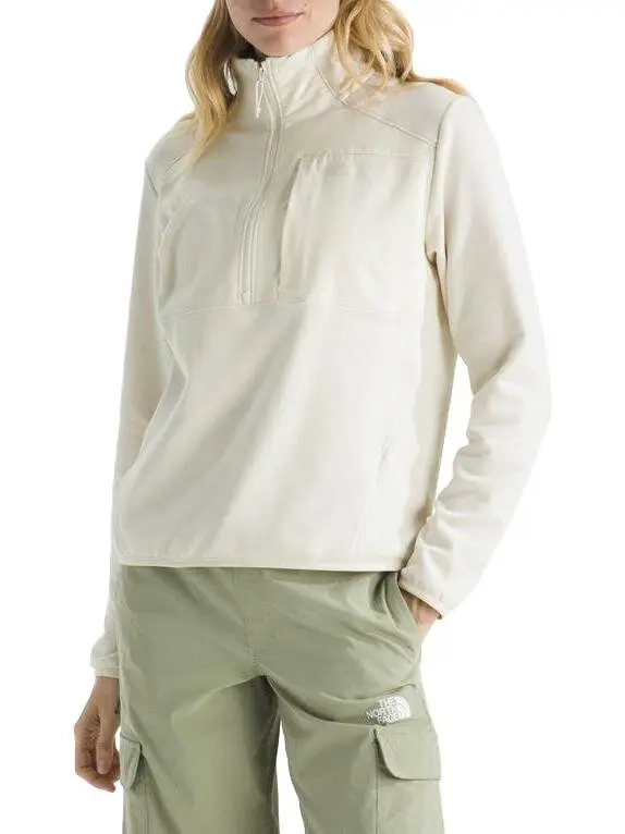The North Face Performance Fleece Half-zip Pullover - White Dune
