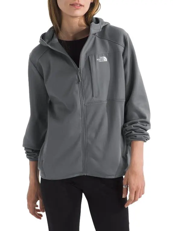 The North Face Performance Fleece Full-zip Hoodie Jacket - Smoked Pearl
