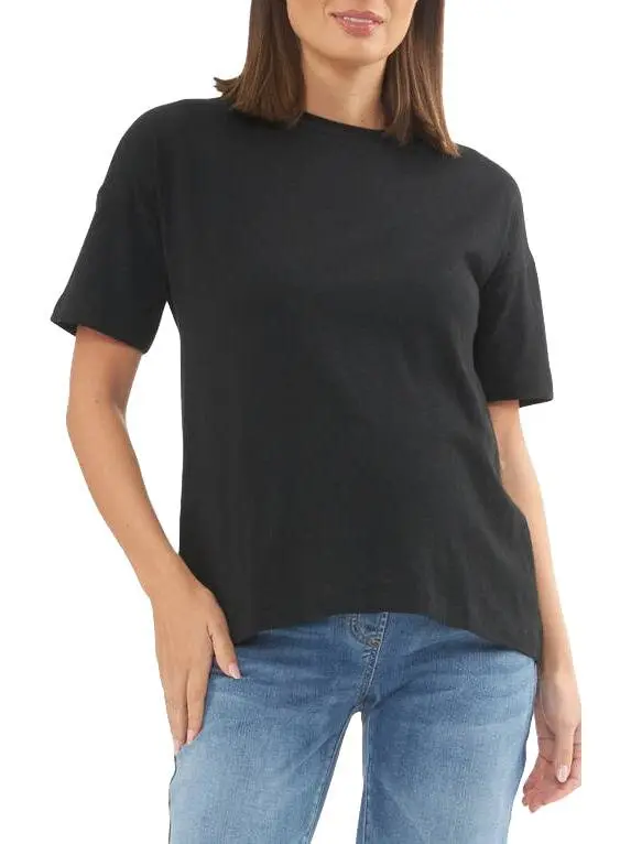 RIPE MATERNITY Claud Maternity T-shirt - Black
