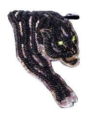 SIMITRI Bagheera Clutch - Black