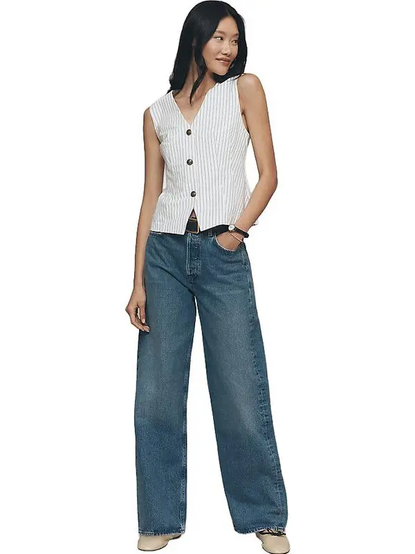 AGOLDE Ren High-rise Wide-leg Jeans - Chapter