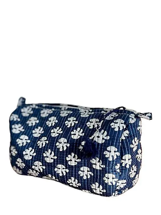 BE DEVA Nali Cosmetic Bag - Cerulean Blue