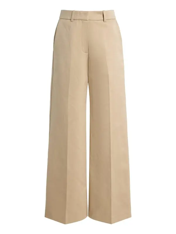 BY MALENE BIRGER Rosabella Wide-leg Pants - Brown