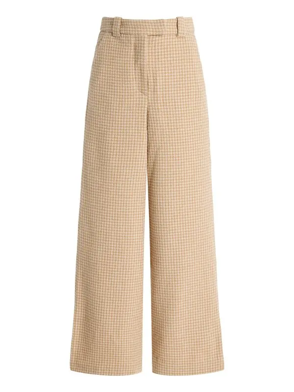 BY MALENE BIRGER Cimas Wide-leg Trousers - Nude