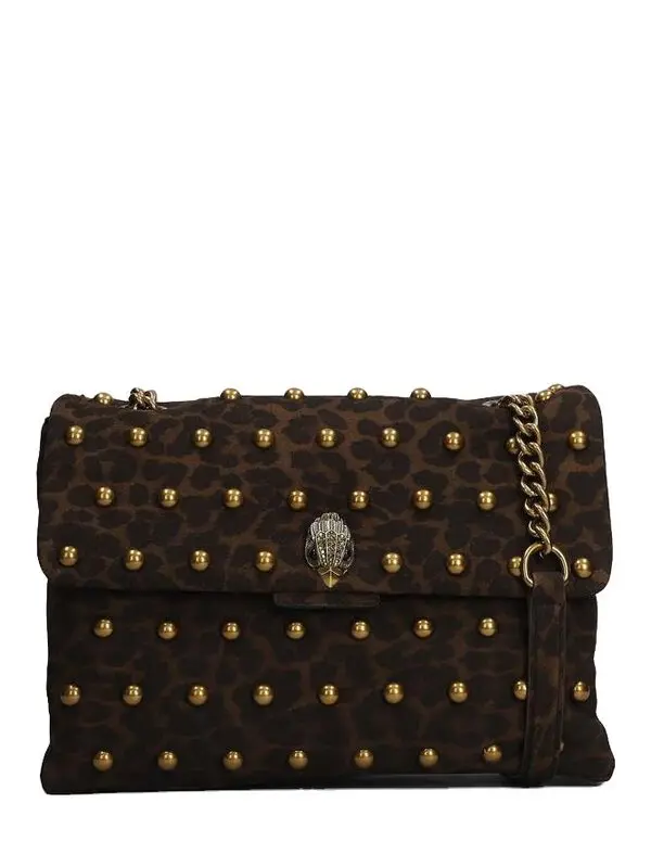 Kurt Geiger Lg Kensington Studs Tote - Brown