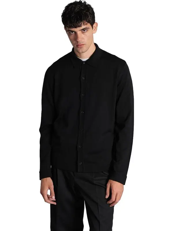 ROBERTO COLLINA Cardigan - Black