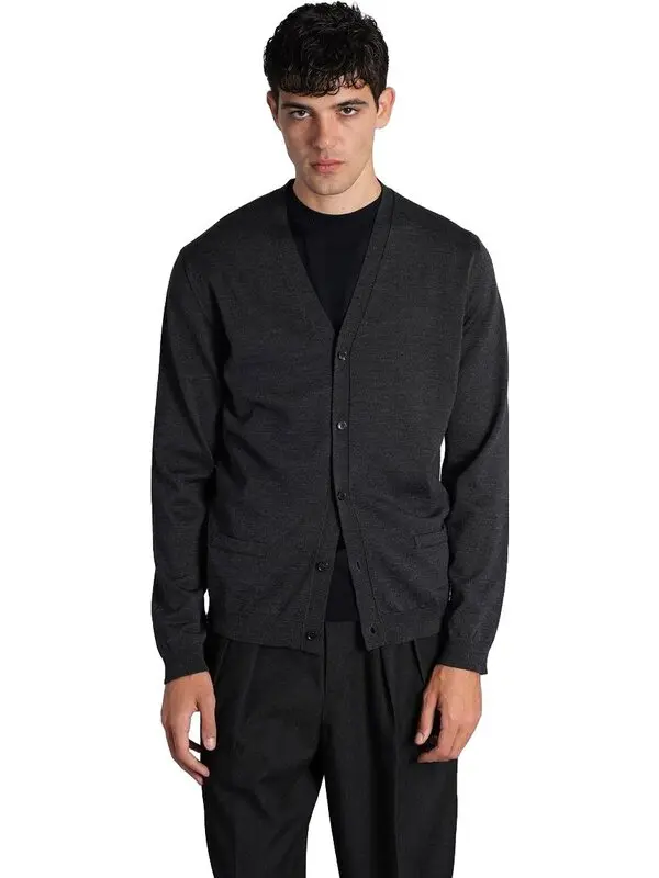 ROBERTO COLLINA Cardigan - Grey