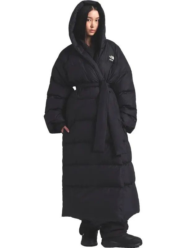 SKIMS The North Face X Nuptse Wrap Parka - Onyx