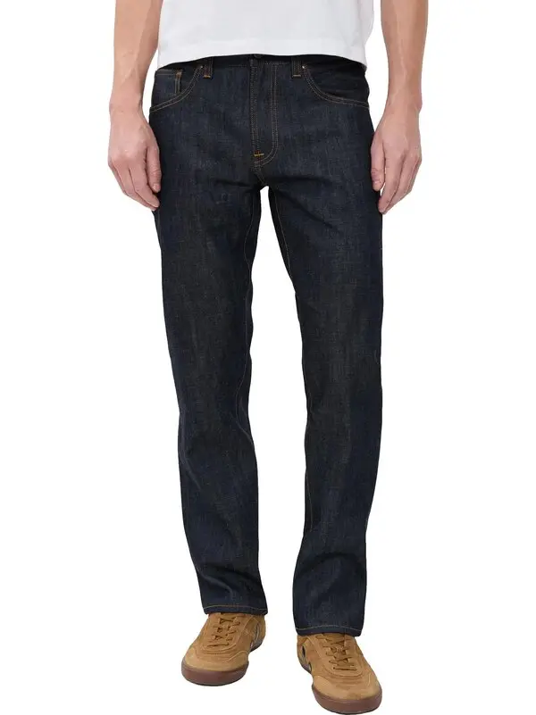 Nudie Jeans Gritty Jackson Straight Jeans - Dry Old
