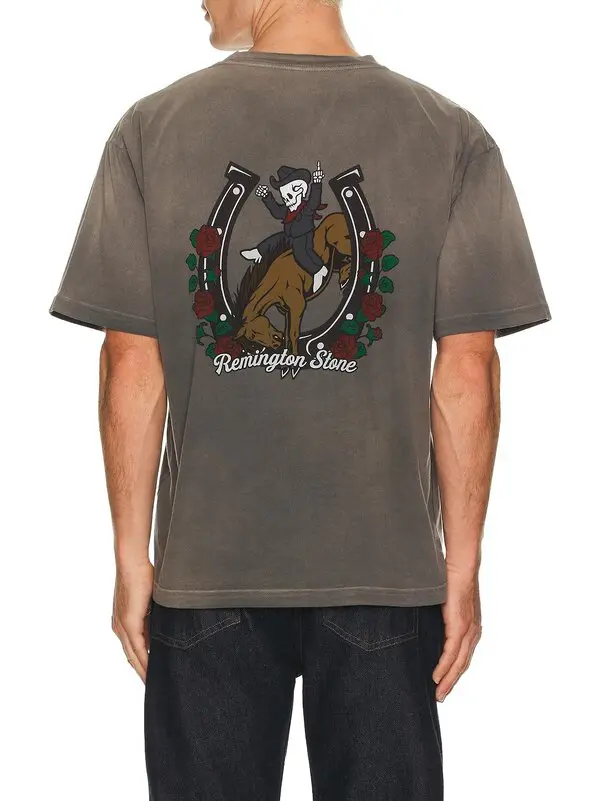 REMINGTON STONE Bad Remi Tee - Brown