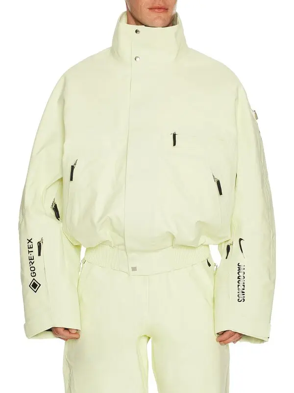 Nike X Jacquemus Gtx 2 In 1 Jacket - Citron Tint & Black