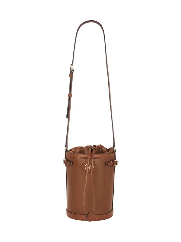Valentino Garavani Antibes Bucket Bag - Tobacco